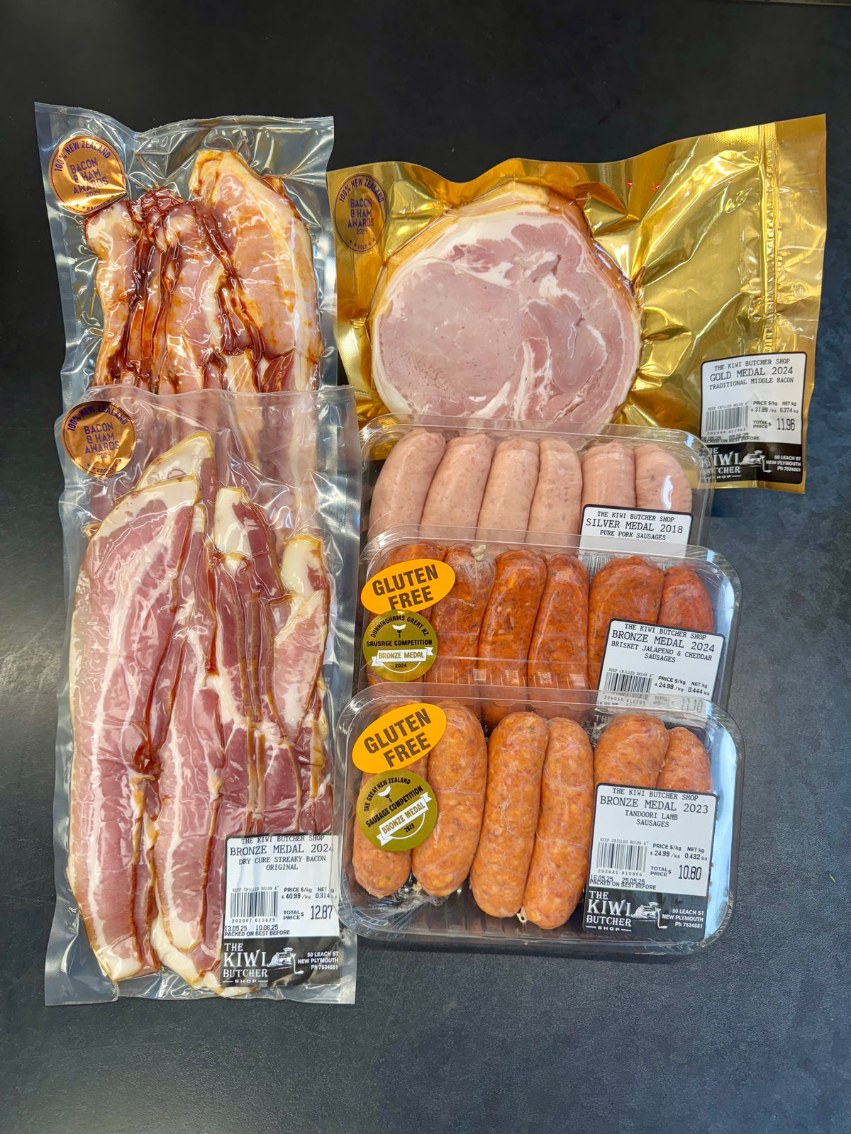 Award Winners Box - Sausages & Bacon — The Kiwi Butcher Shop