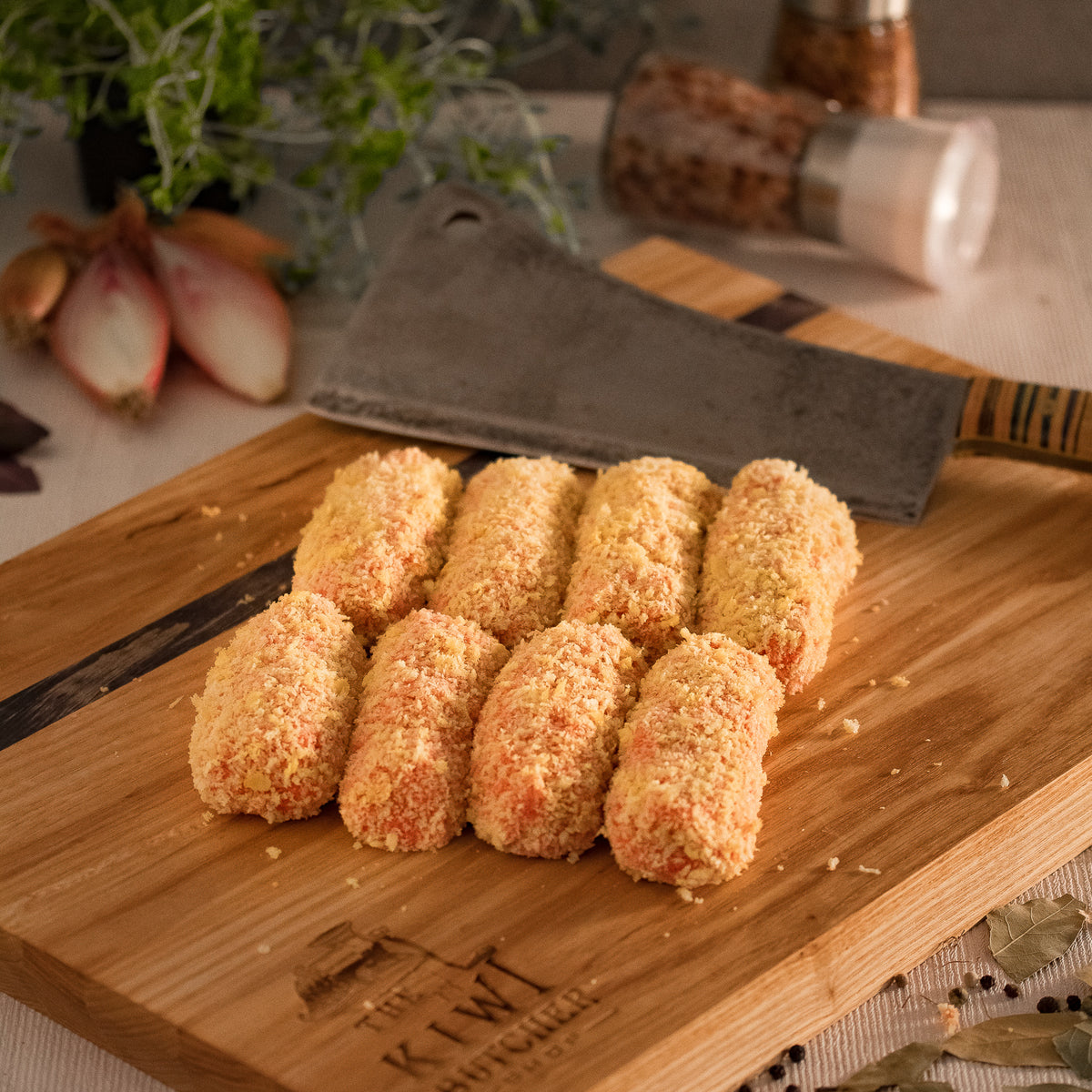 Crumbed Beef Sausages — The Kiwi Butcher Shop