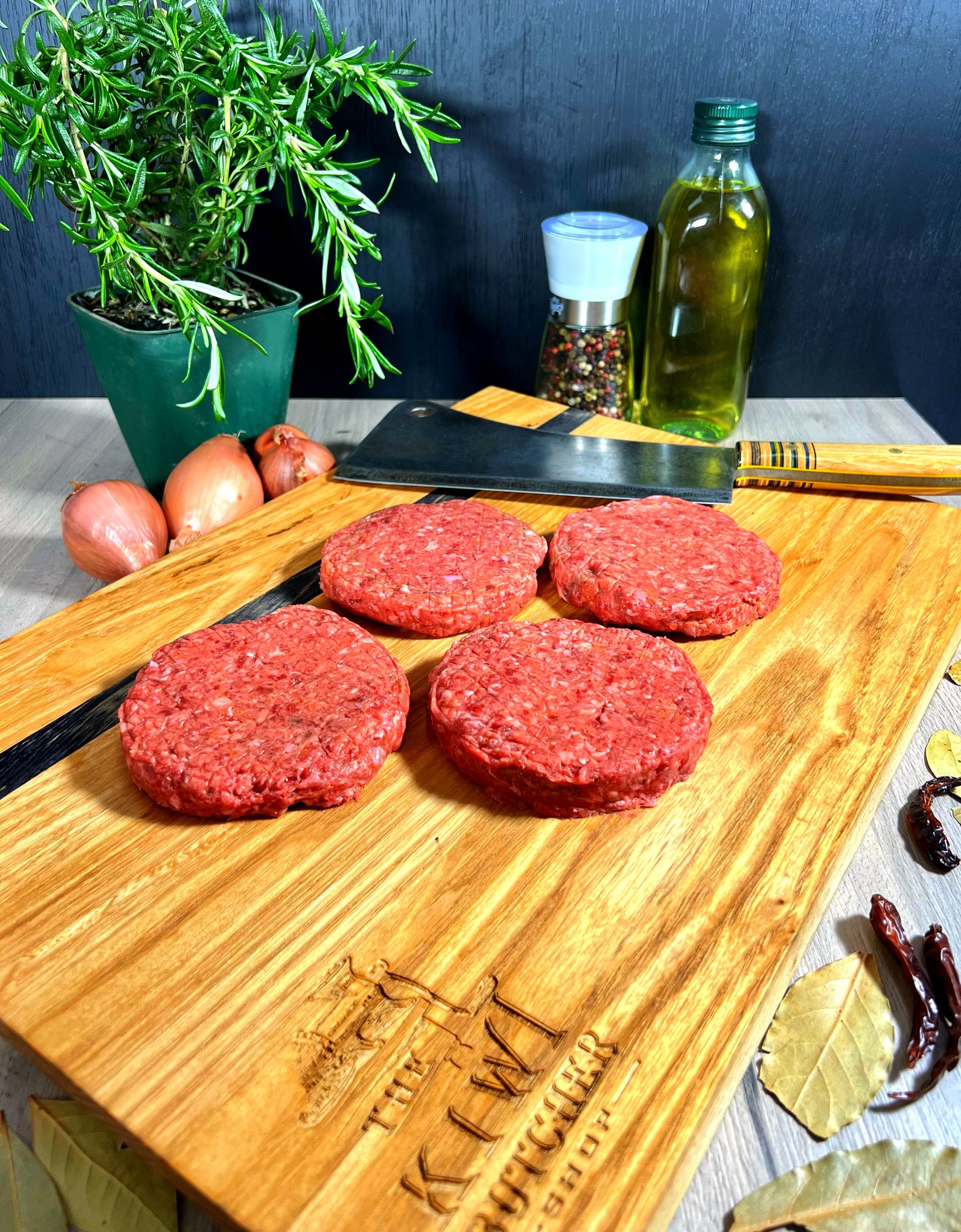 Pork Burger Patties - Mediterranean Candied Orange — The Kiwi Butcher Shop